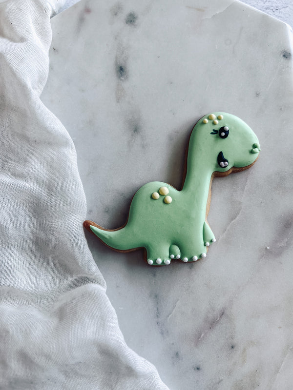 Brontosaurus Cookie - Sticks and Scones Cakes