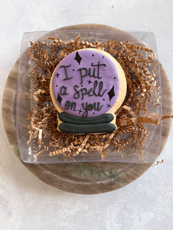 Crystal Ball Cookie - Sticks and Scones Cakes