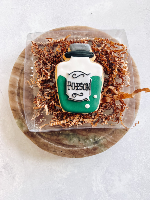 Poison Vial Cookie - Sticks and Scones Cakes